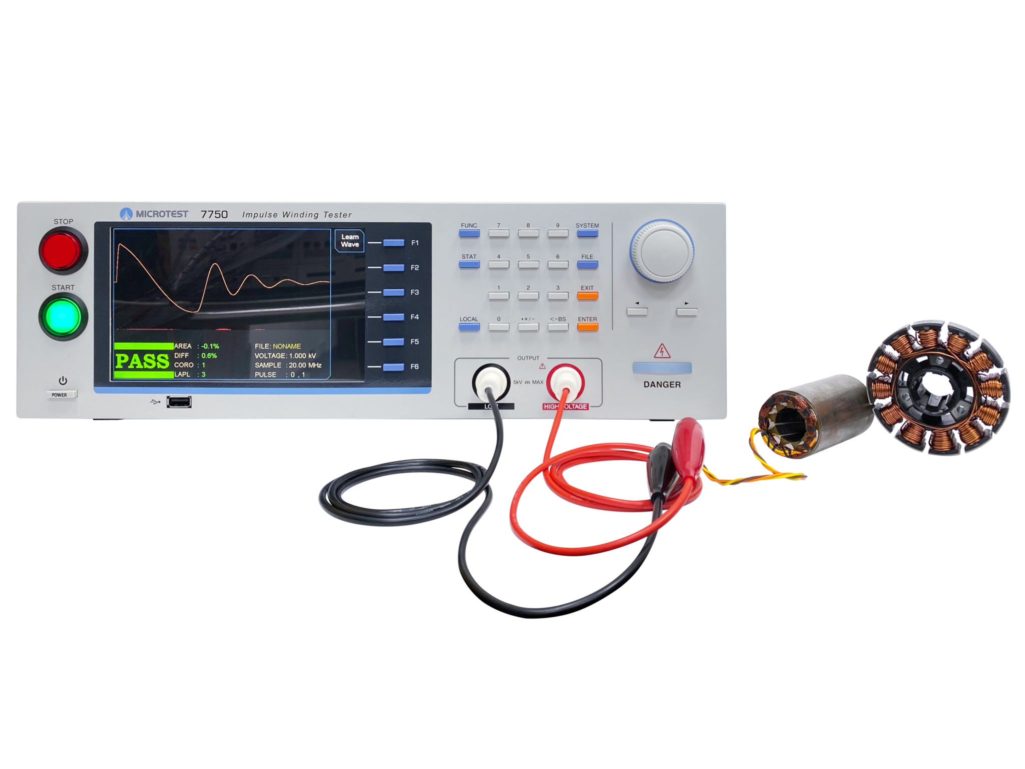 MICROTEST Impulse Winding Tester 7750 | PT. NIHON DENKEI INDONESIA Jakarta