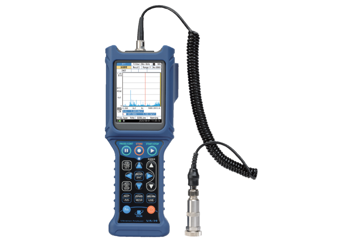 RION VIBRATION ANALYZER VA-14 [ NEW ] | PT. NIHON DENKEI INDONESIA Jakarta